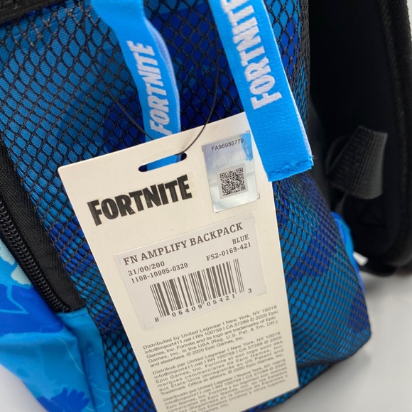 Epic Games | Accessories | Licensed Fortnite Blue Camo Loot Llama Emote ...